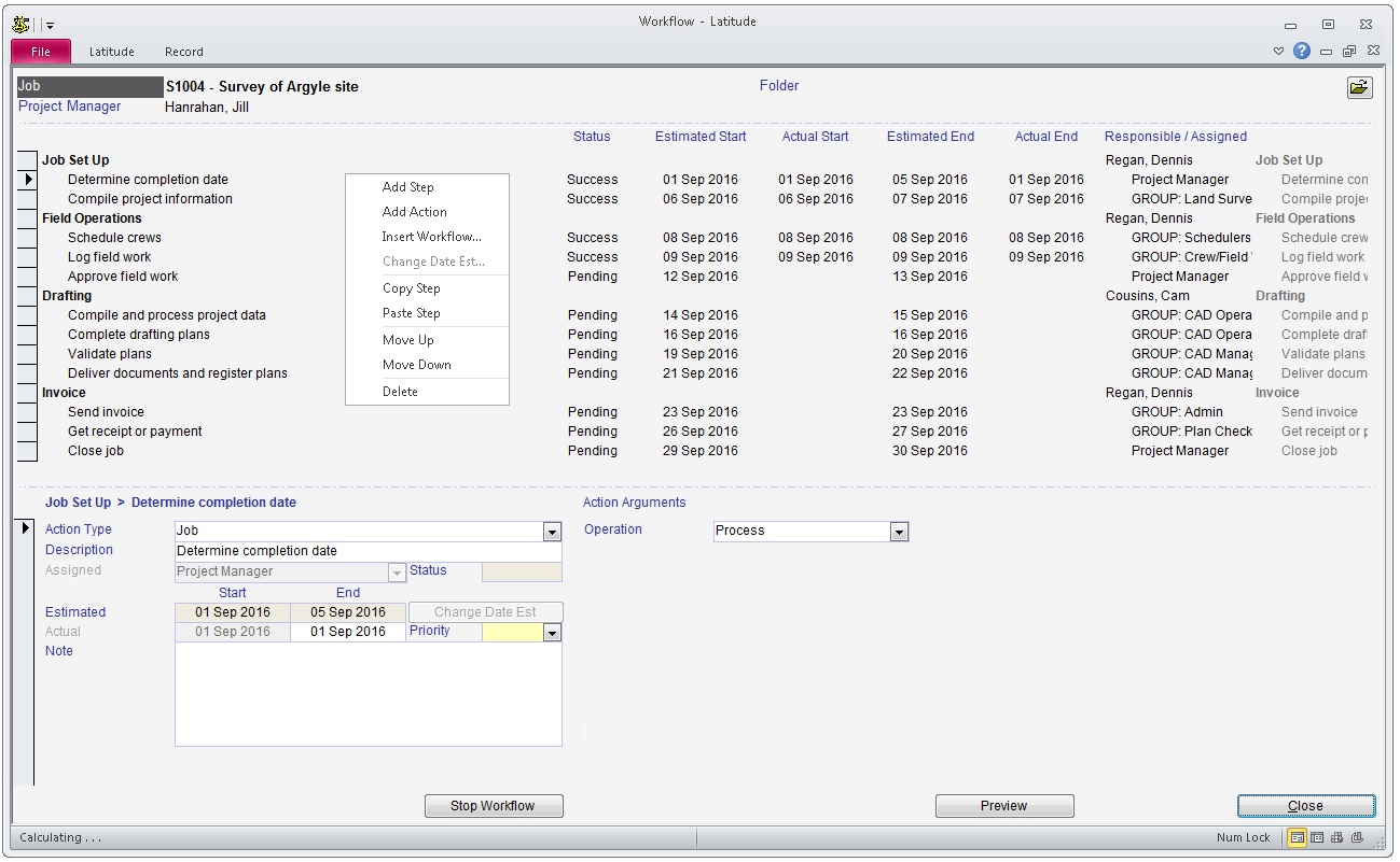 81 U: Workflow (Corporate Edition Only) > 81.5 Workflow Screen